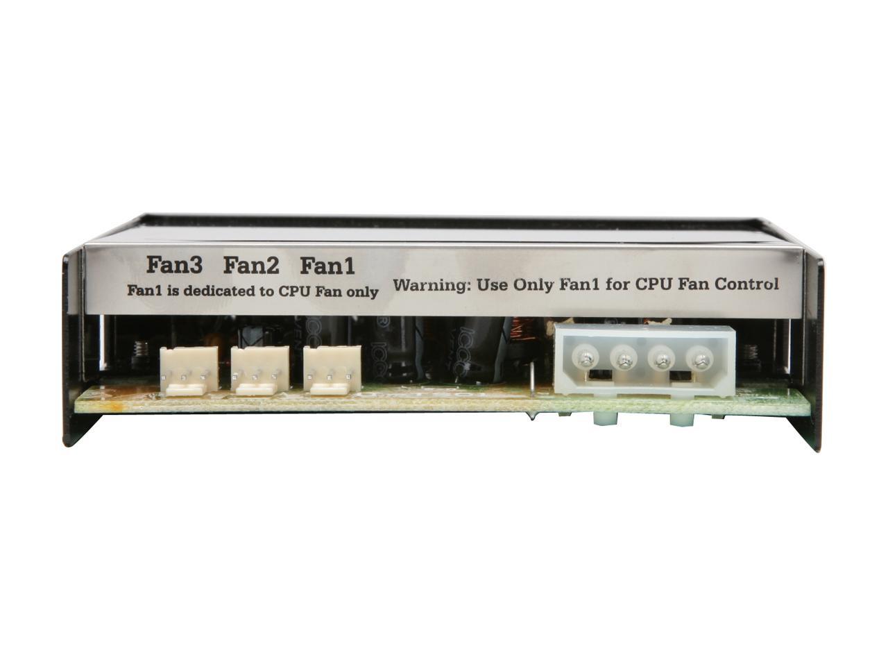 3.5" Fan Control Panel with Illumination and Sound Sensitivity Control ...