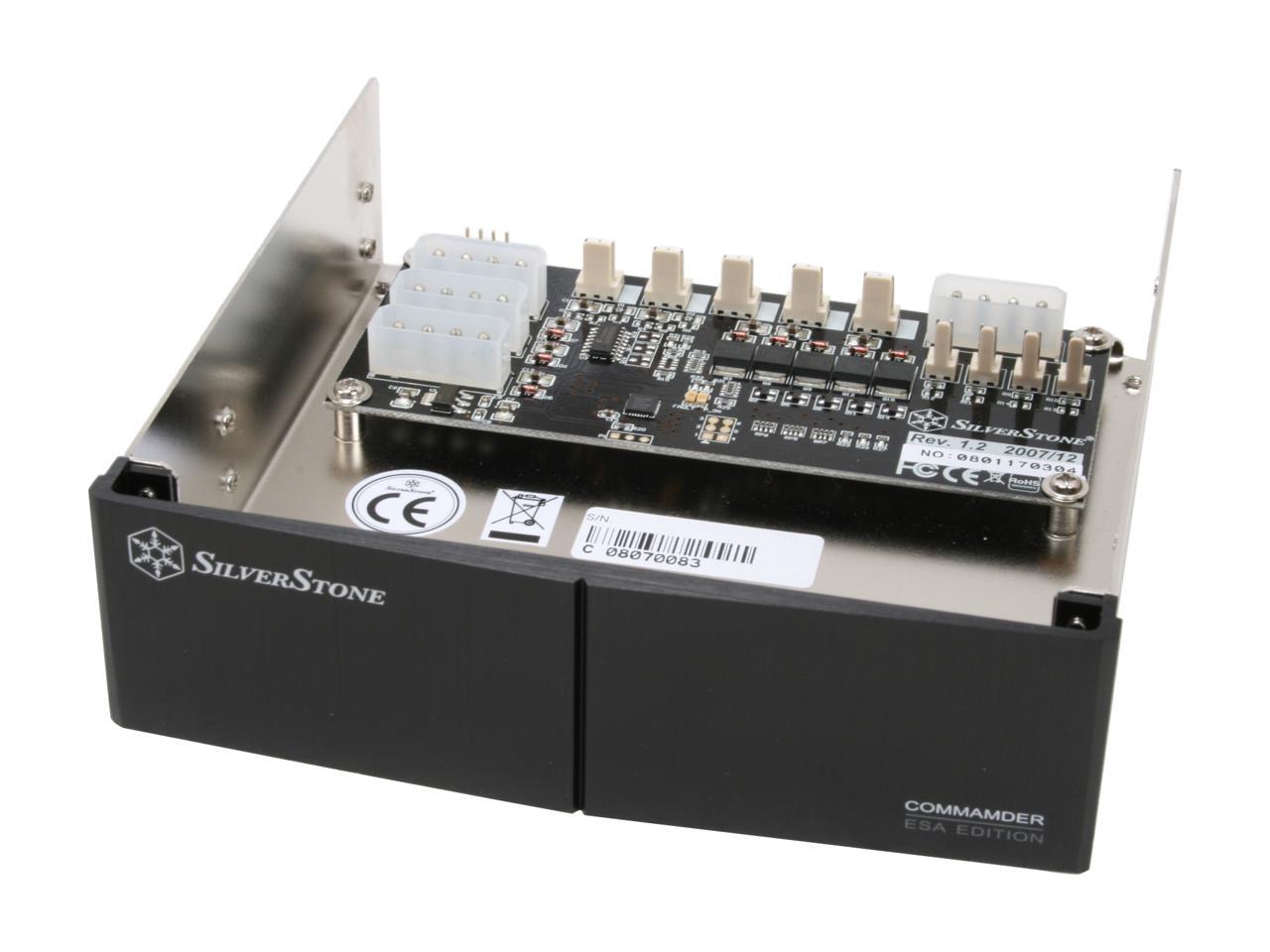 Silverstone CMD01B-ESA Commander Series ESA Certified 5.25" Controller ...