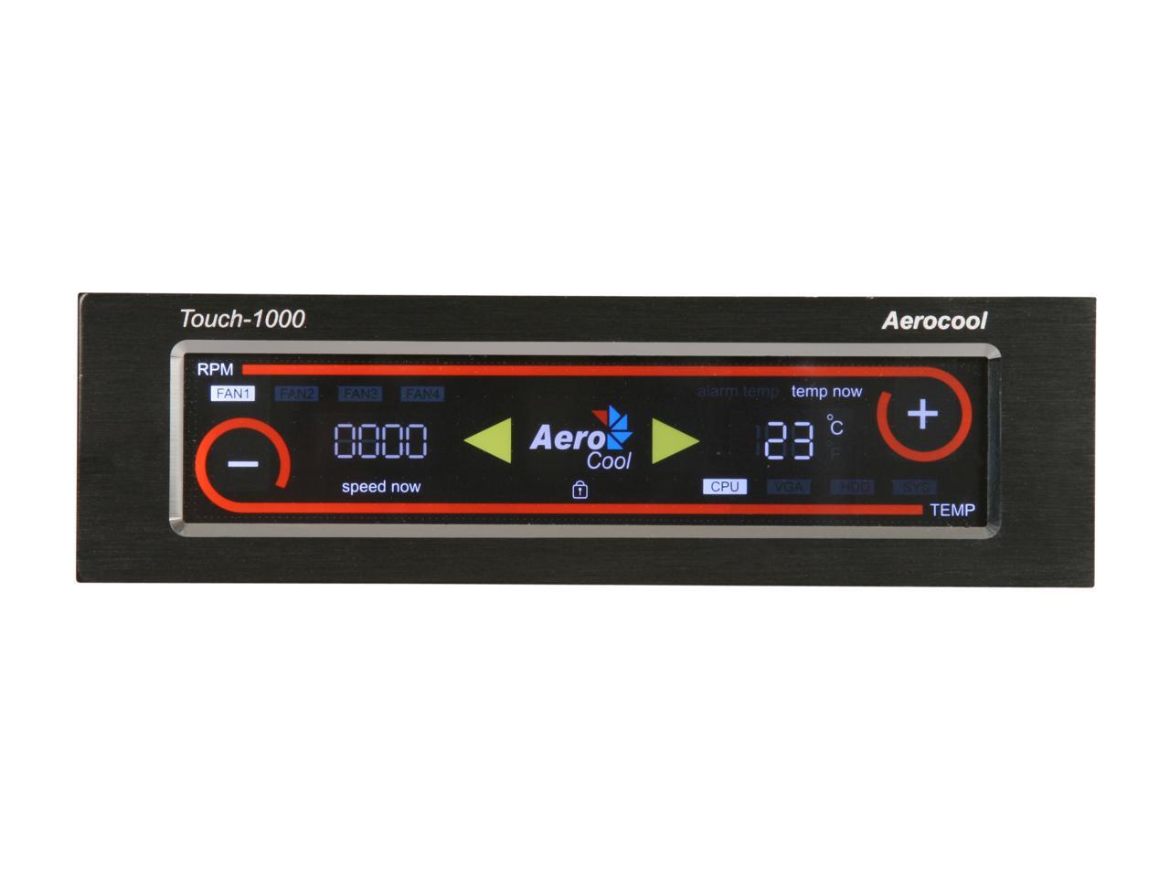 AeroCool Touch-1000 Touch Screen Fan Controller - Newegg.com