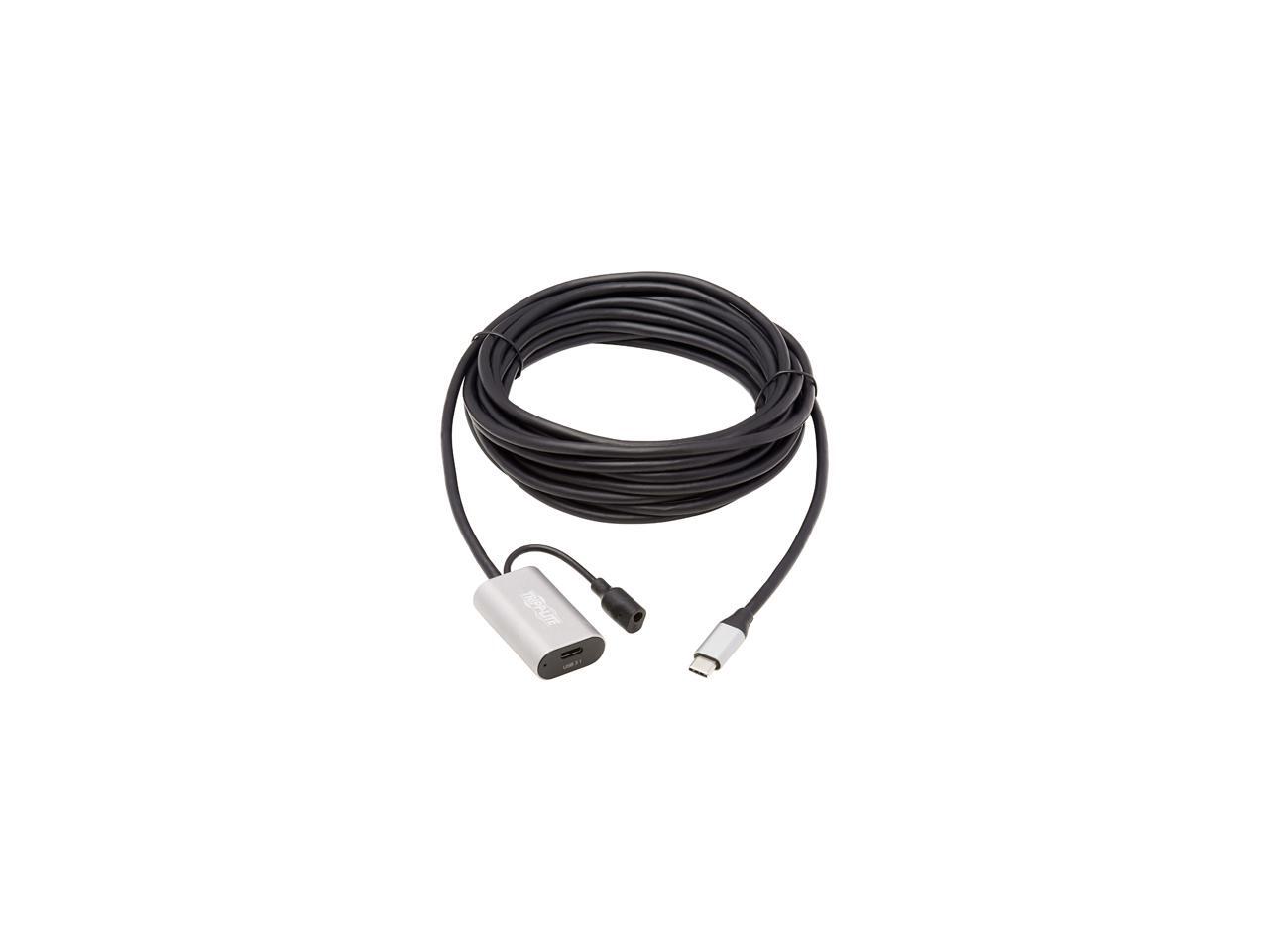 Tripp Lite USB-C Active Extension Cable - USB-C to USB-C (M/F), USB 3.1 ...