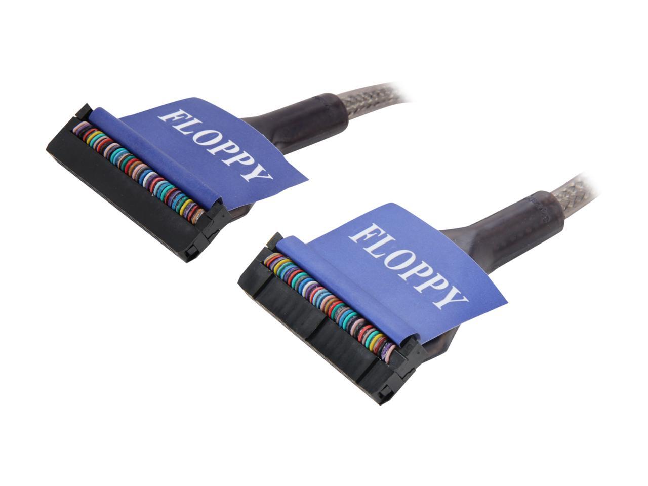 Link Depot Model UV-FLP10-BK 10" Floppy UV Cable, 2 Connector - Newegg.com