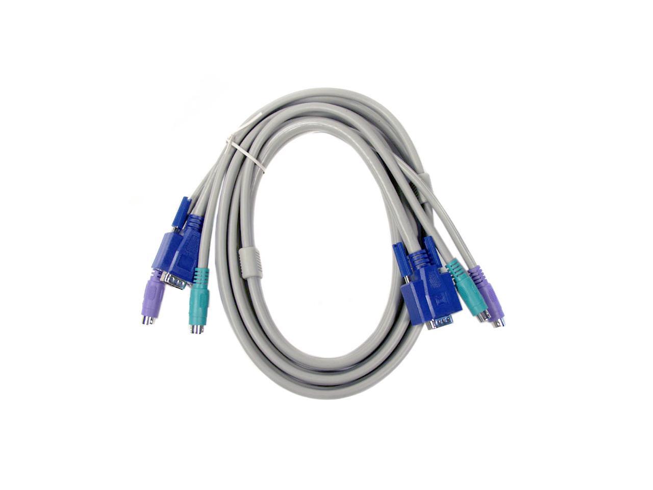 AMC 6 ft. Male to Male KVM Cable - Newegg.com