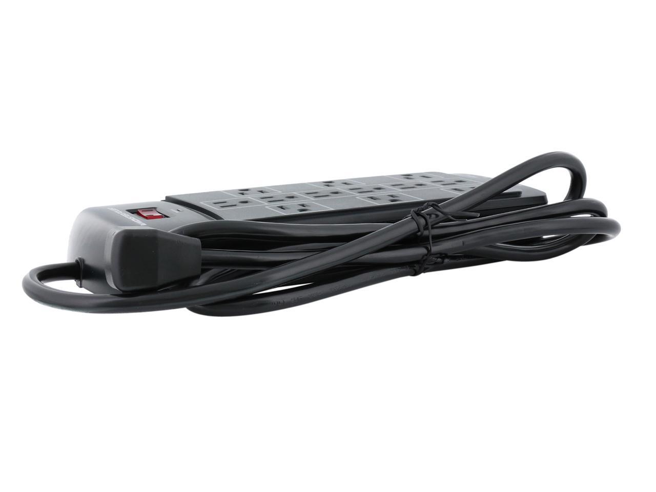 MONSTER 121829-00 (MP EXP 1200 AV) 6 ft. 12 Outlets 2160 Joules Core ...