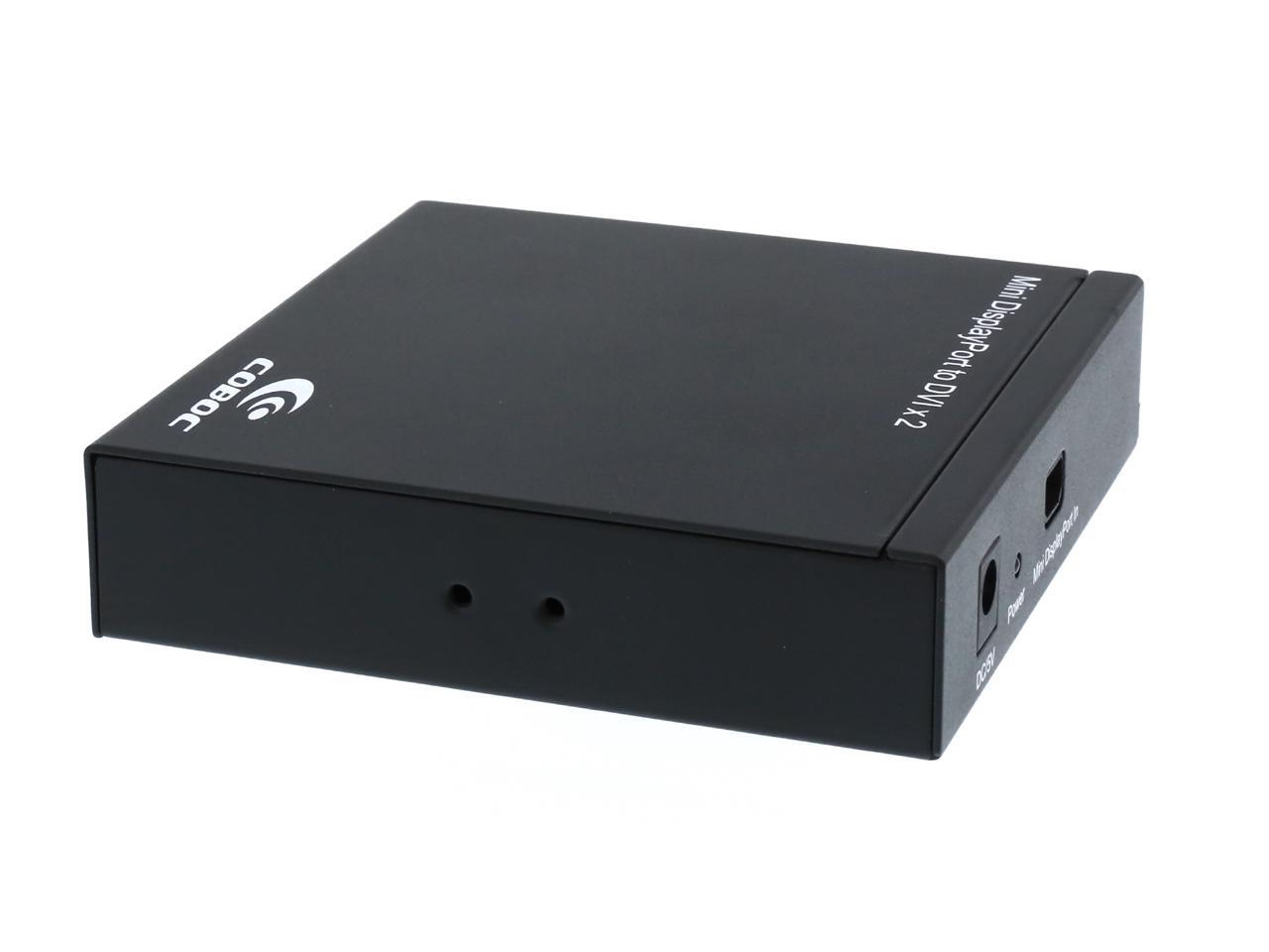 Open Box: Coboc MDP2DVIX2 Mountable Mini DisplayPort to DVI Passive ...