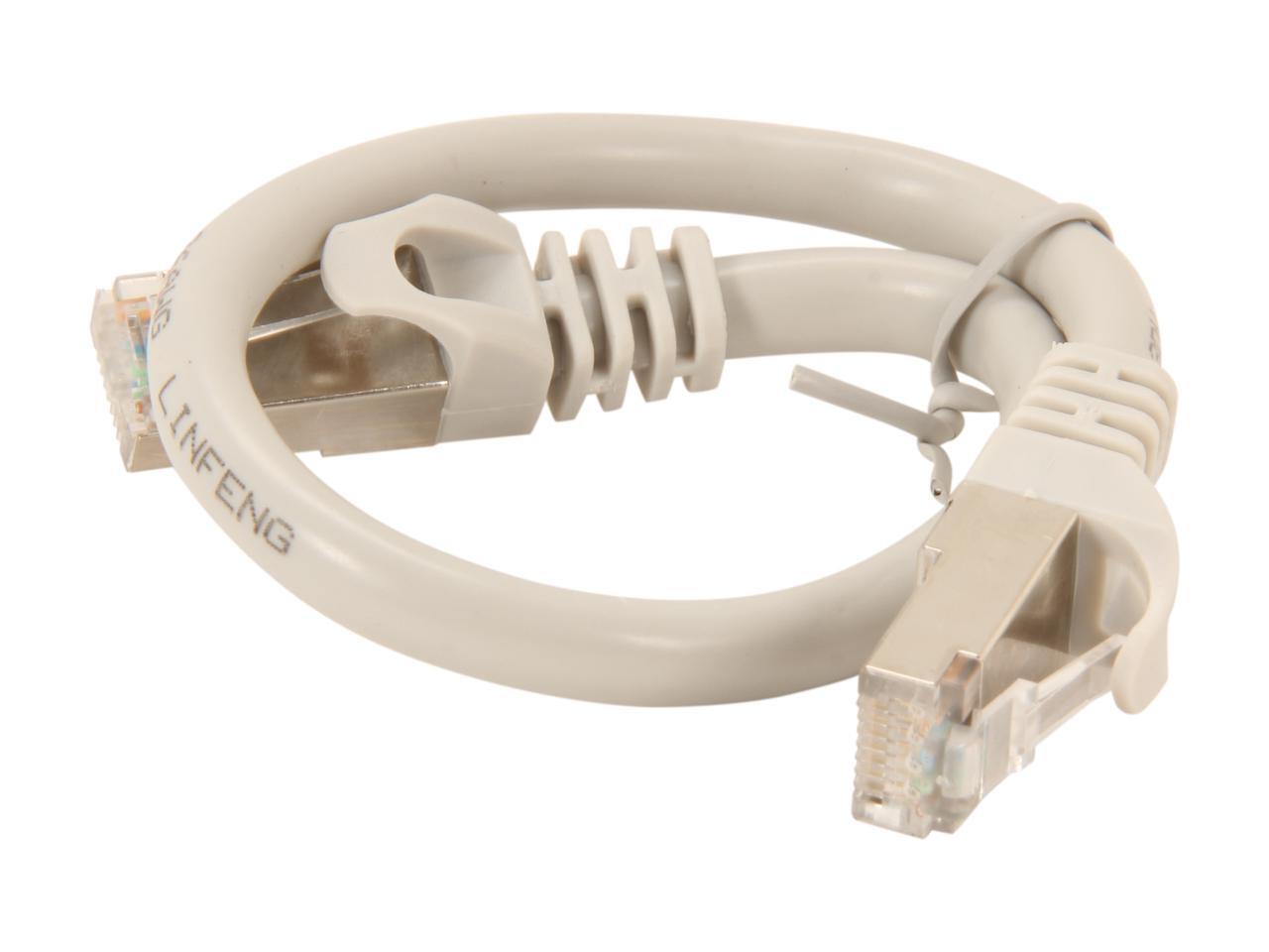 Rosewill RCNC-12017 1 ft. Cat 6A Screened Shielded Twist Pairing (SSTP ...