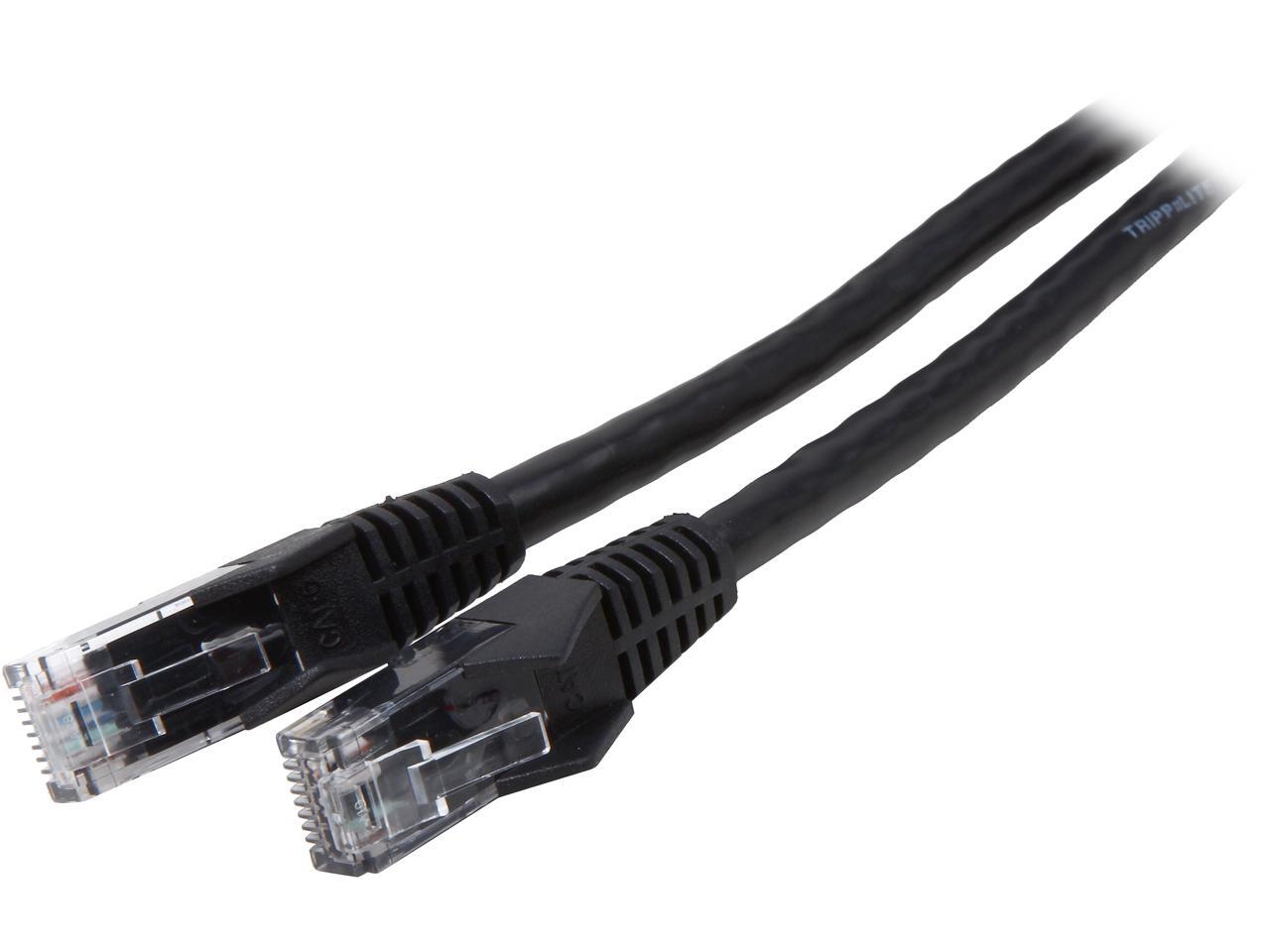 TRIPP LITE N201-010-BK 10 ft. Cat6 Gigabit Snagless Patch Cable ...