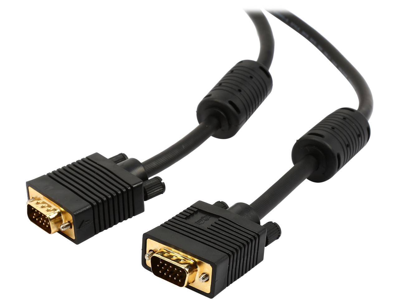 TRIPP LITE 15 ft. SVGA/VGA Monitor Cable HD15M to HD15M - Newegg.com
