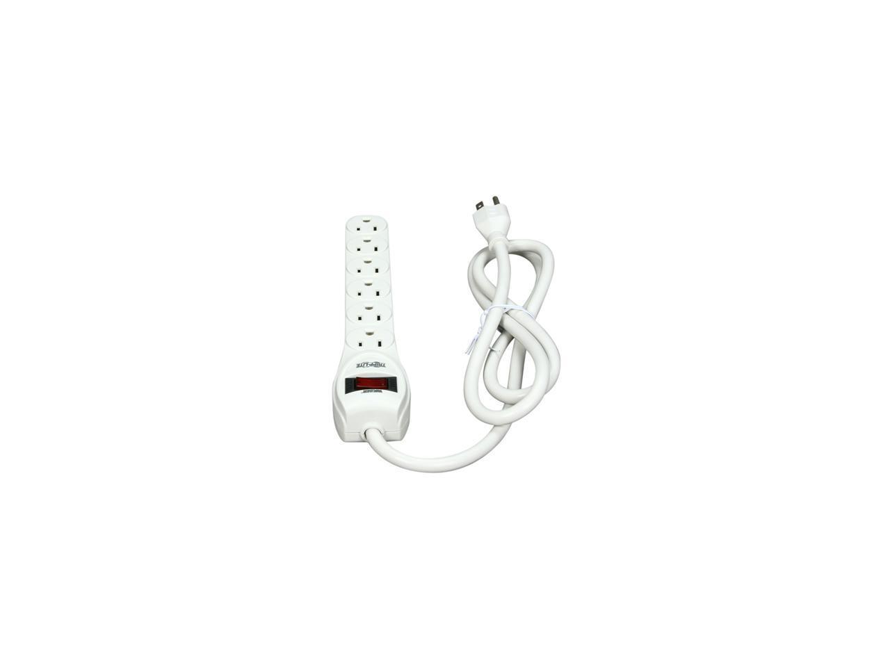 TRIPP LITE PS6 6 Outlets 4 ft. Multiple Outlet Strip with Relocatable ...