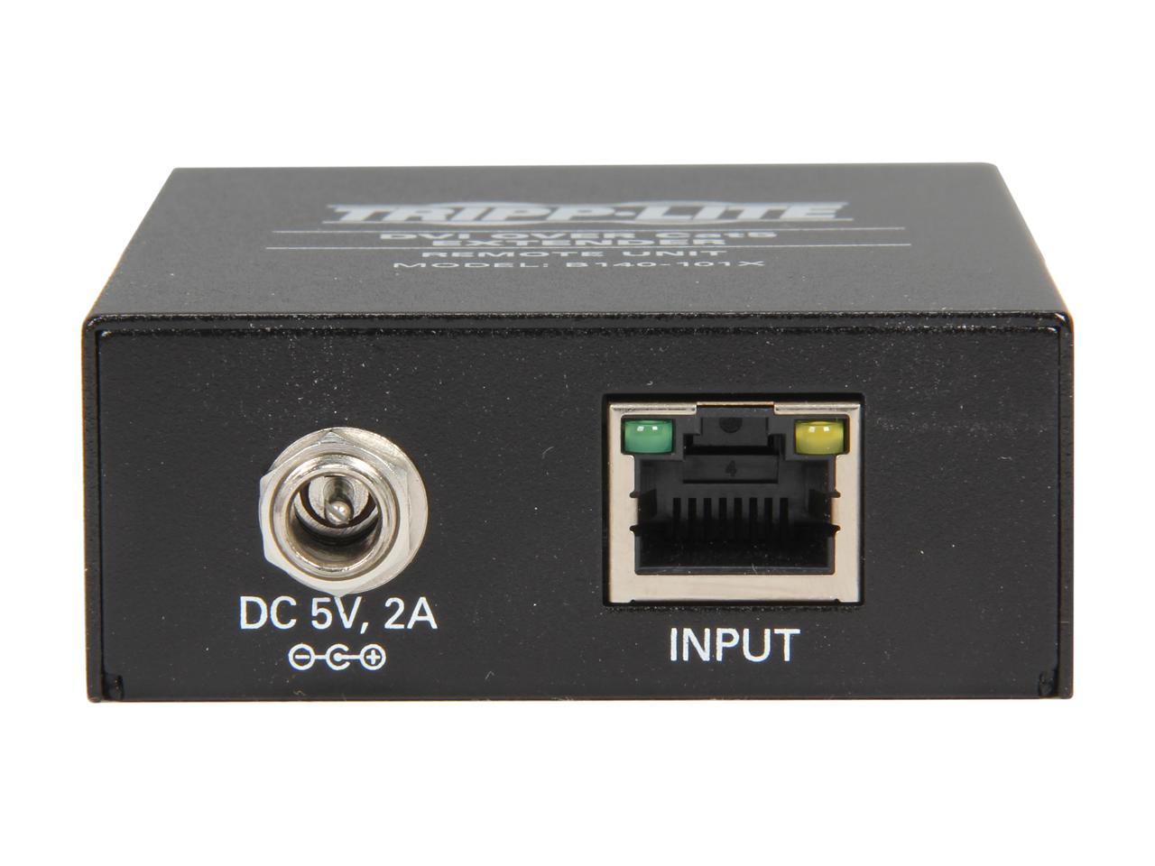 Tripp Lite DVI Over Cat5/Cat6 Extender, Extended Range Video ...