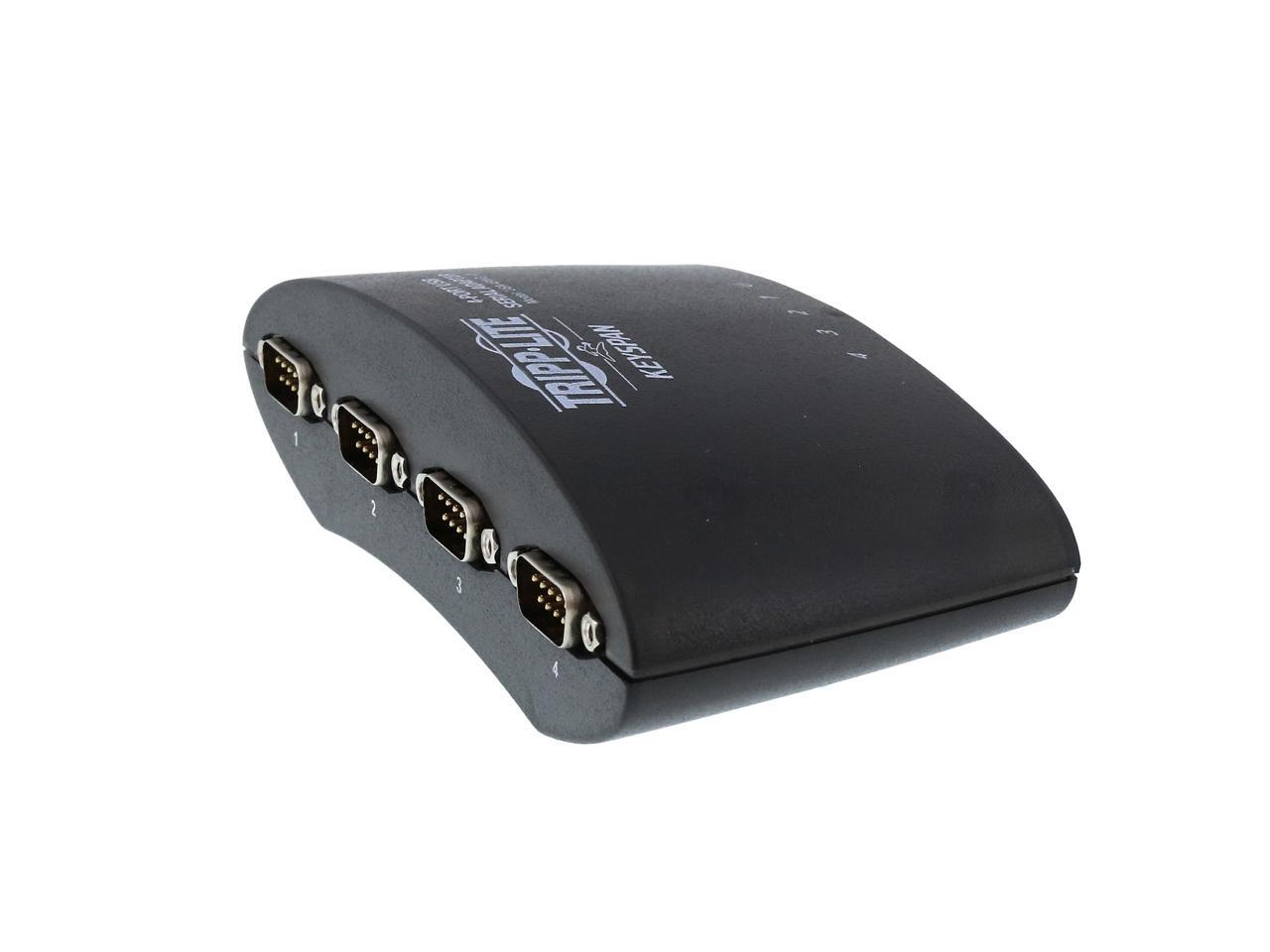 Tripp Lite Keyspan High-Speed 4-Port USB-to-DB9-Serial Adapter Hub (USA ...