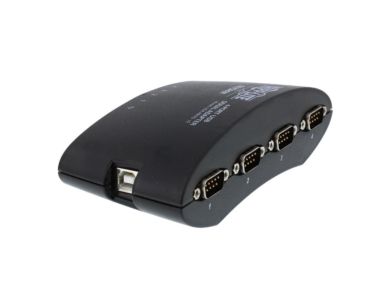 Tripp Lite Keyspan High-Speed 4-Port USB-to-DB9-Serial Adapter Hub (USA ...