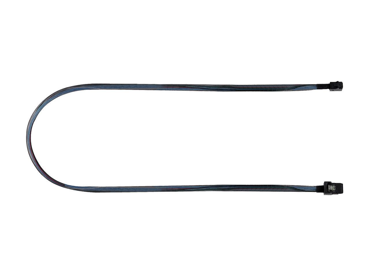 SilverStone 36 Pin Minisas SFF-8643 to Sff 8087 +sideband Cable 0.6M ...