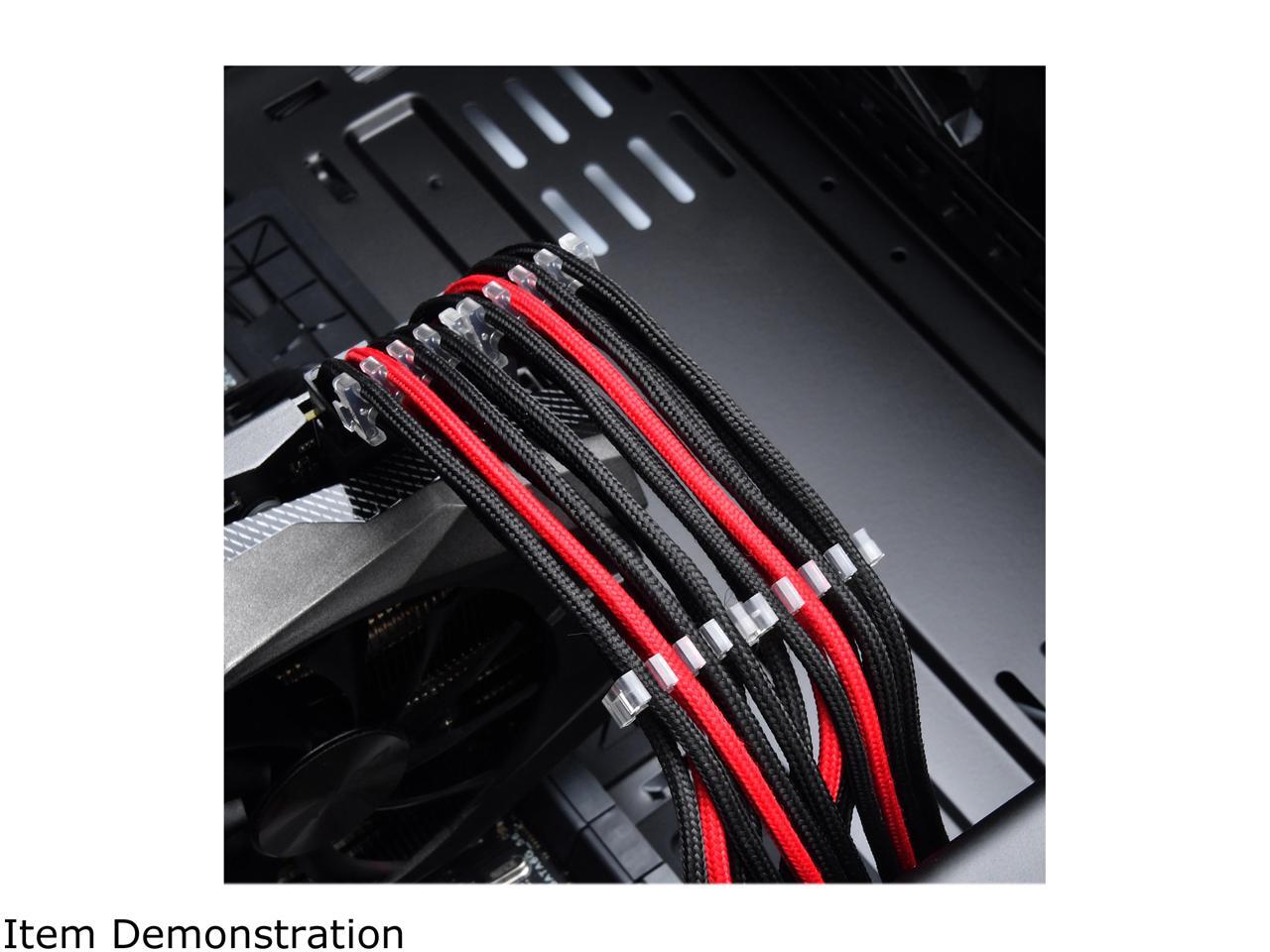 SilverStone RL-PP09 Cable comb set for Routing Sleeved Cables for ...