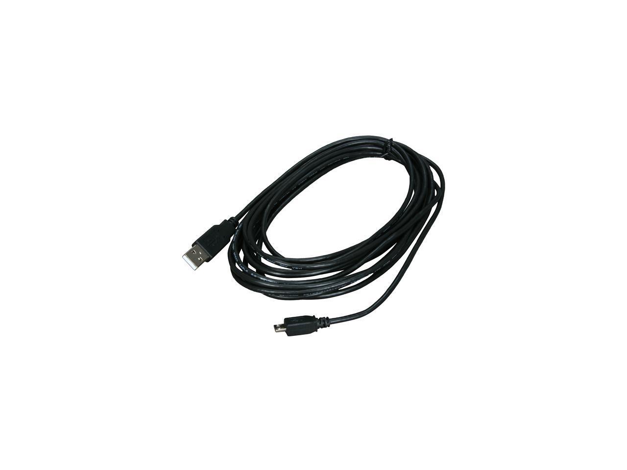 Link Depot MUSB-15 USB 2.0 Type A Male to Micro USB 5-pin Male Cable ...