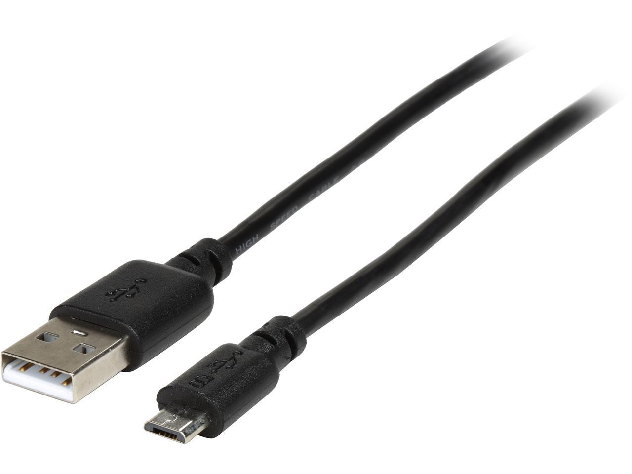 Link Depot FLD-MUSB-6BK Micro USB to USB A Cable - Newegg.com