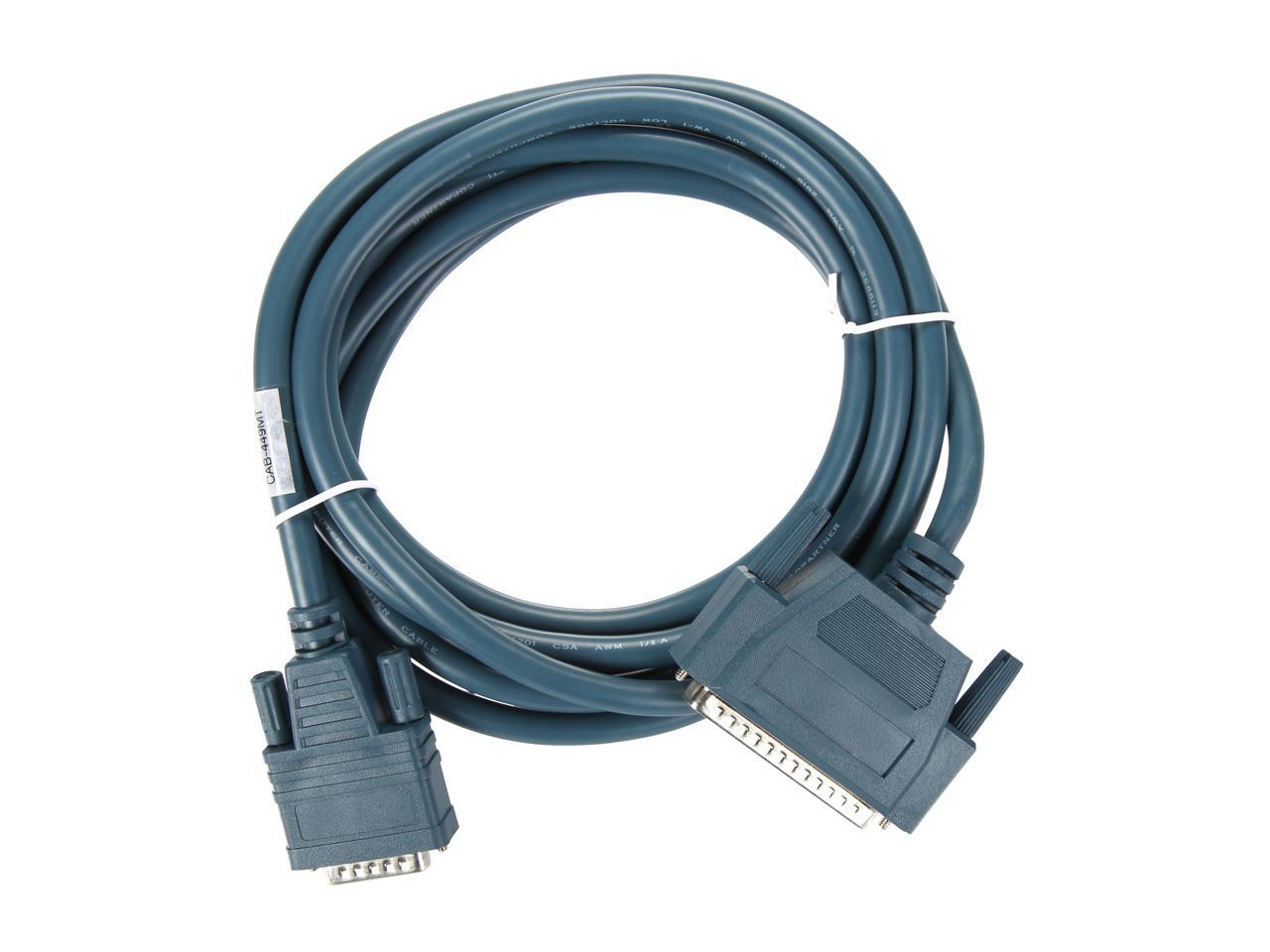 Link Depot CAB-449MT Cisco LFH60 Male to DB37 RS449 DTE Male 10ft Cable ...