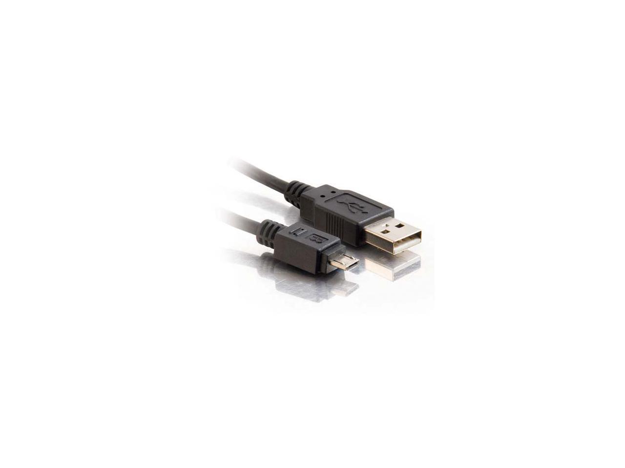 Cables To Go 2m USB 2.0 A Male to Micro-USB B Male Cable (6.5ft) Model ...