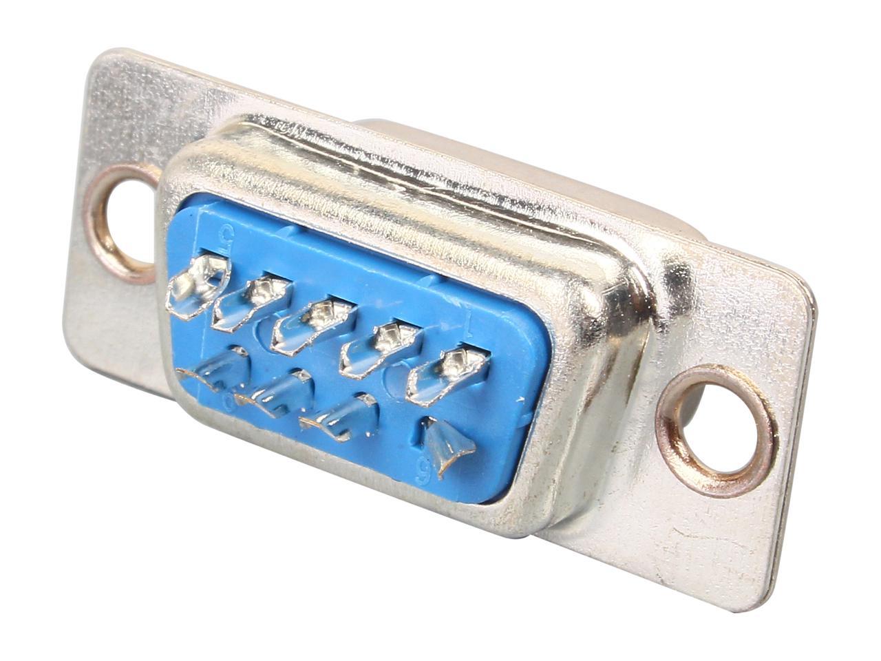 StarTech.com C9PSM Assembled DB9 Male Solder D-SUB Connector with ...