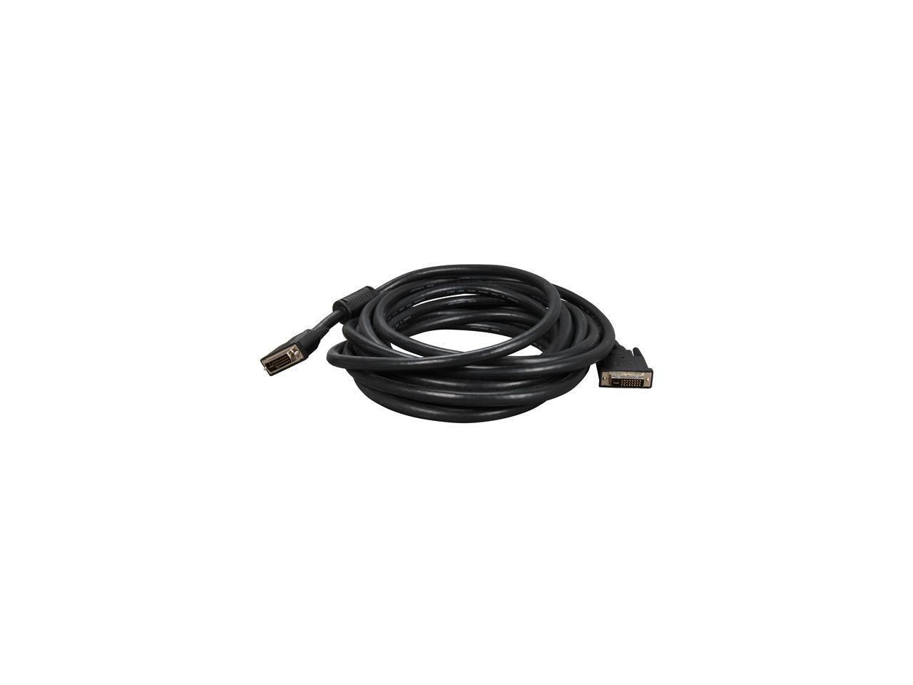 StarTech.com DVIIDMM20 Black DVI-I Male to DVI-I Male Male to Male Dual ...