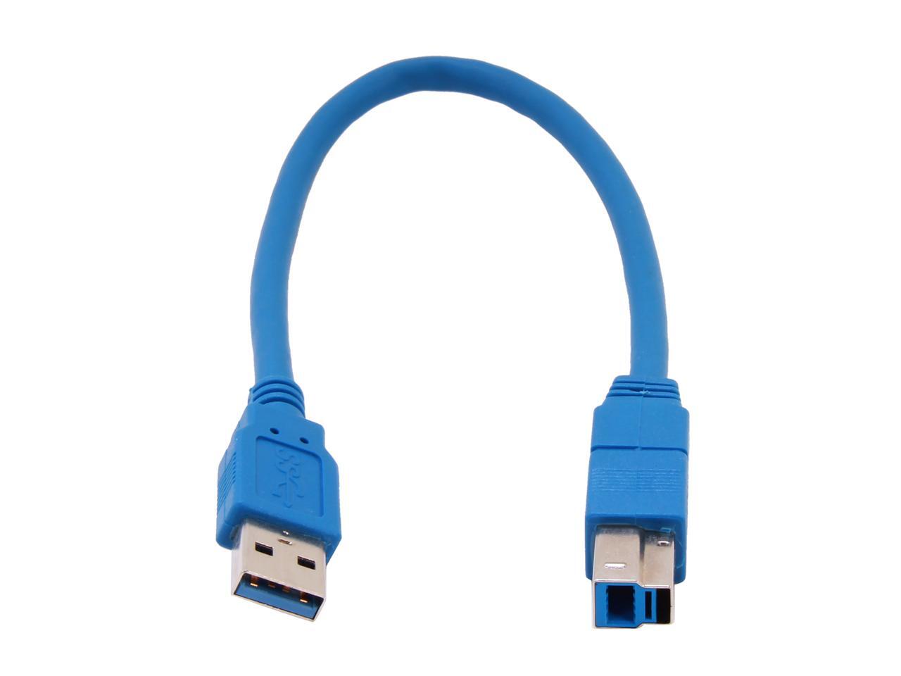 StarTech.com USB3SAB1 SuperSpeed USB 3.0 Cable A to B - M/M - Newegg.com