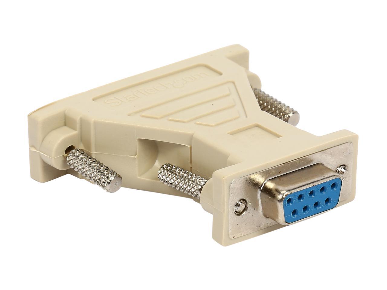 StarTech.com AT925FF DB9 to DB25 Serial Cable Adapter - F/F - Newegg.com