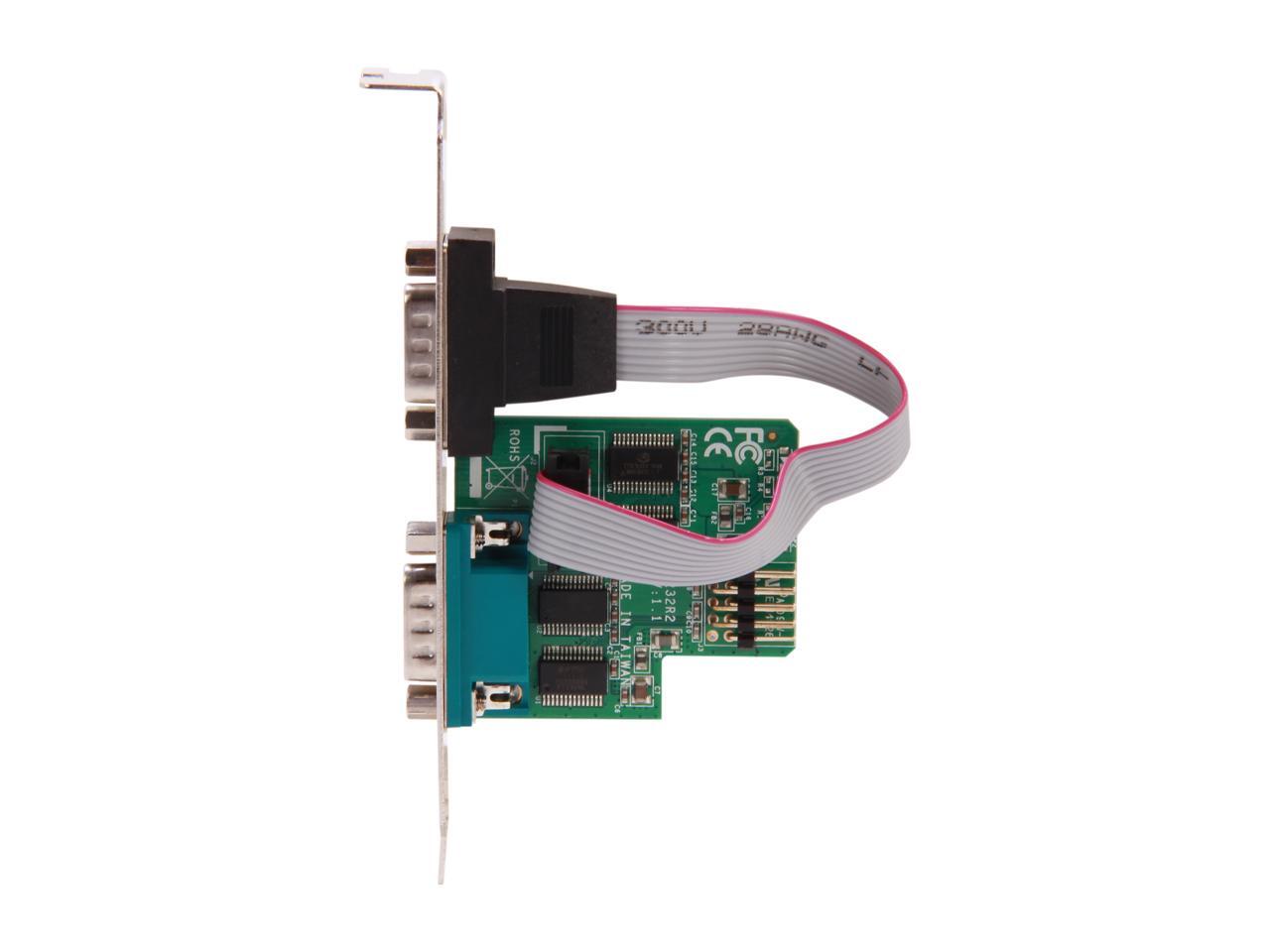 StarTech.com ICUSB232INT2 Motherboard Serial Port - Internal - 2 Port ...