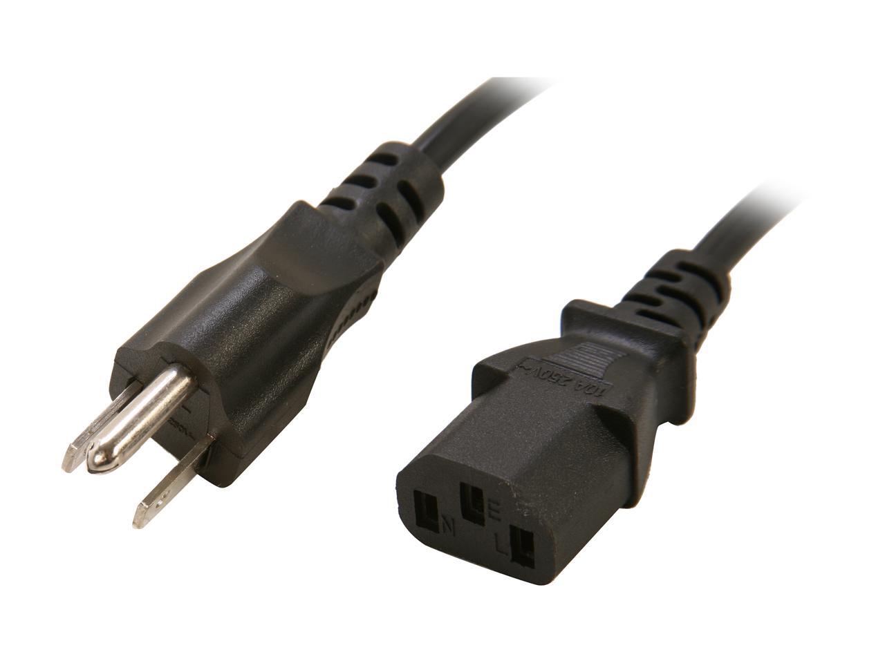 KINGWIN Model PCD-06 6 ft. 3-Pin 18 AWG Heavy-Duty Power Cord - Newegg.com