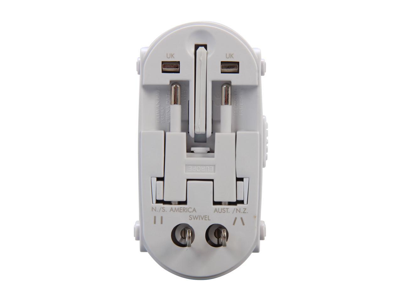 macally LP-PTC Universal Power Plug Adapter - Newegg.com