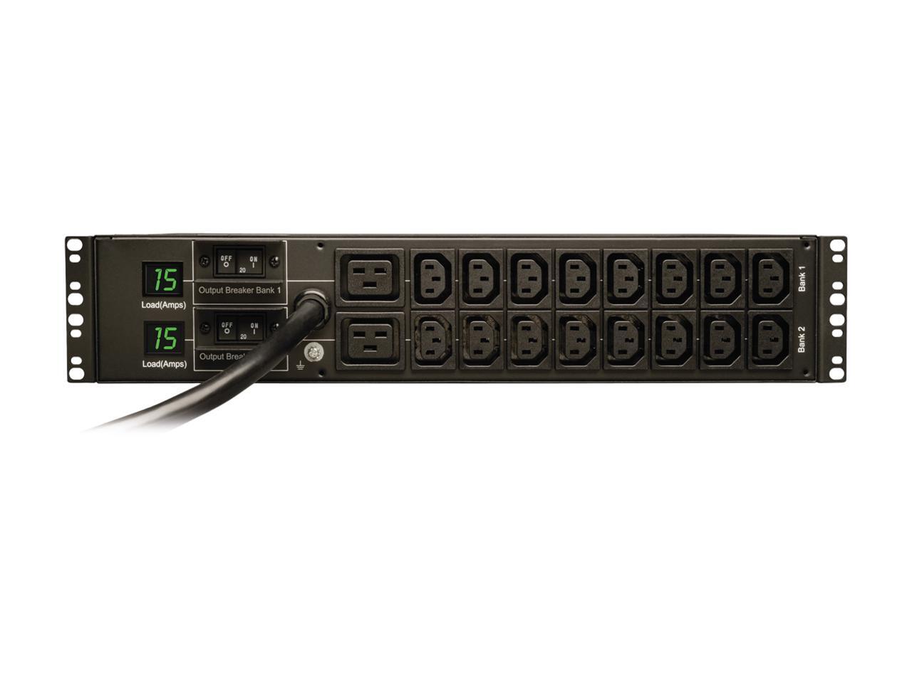 Tripp Lite Metered PDU, 5.8 kW Single-Phase 208 / 240V Outlets (16 x ...