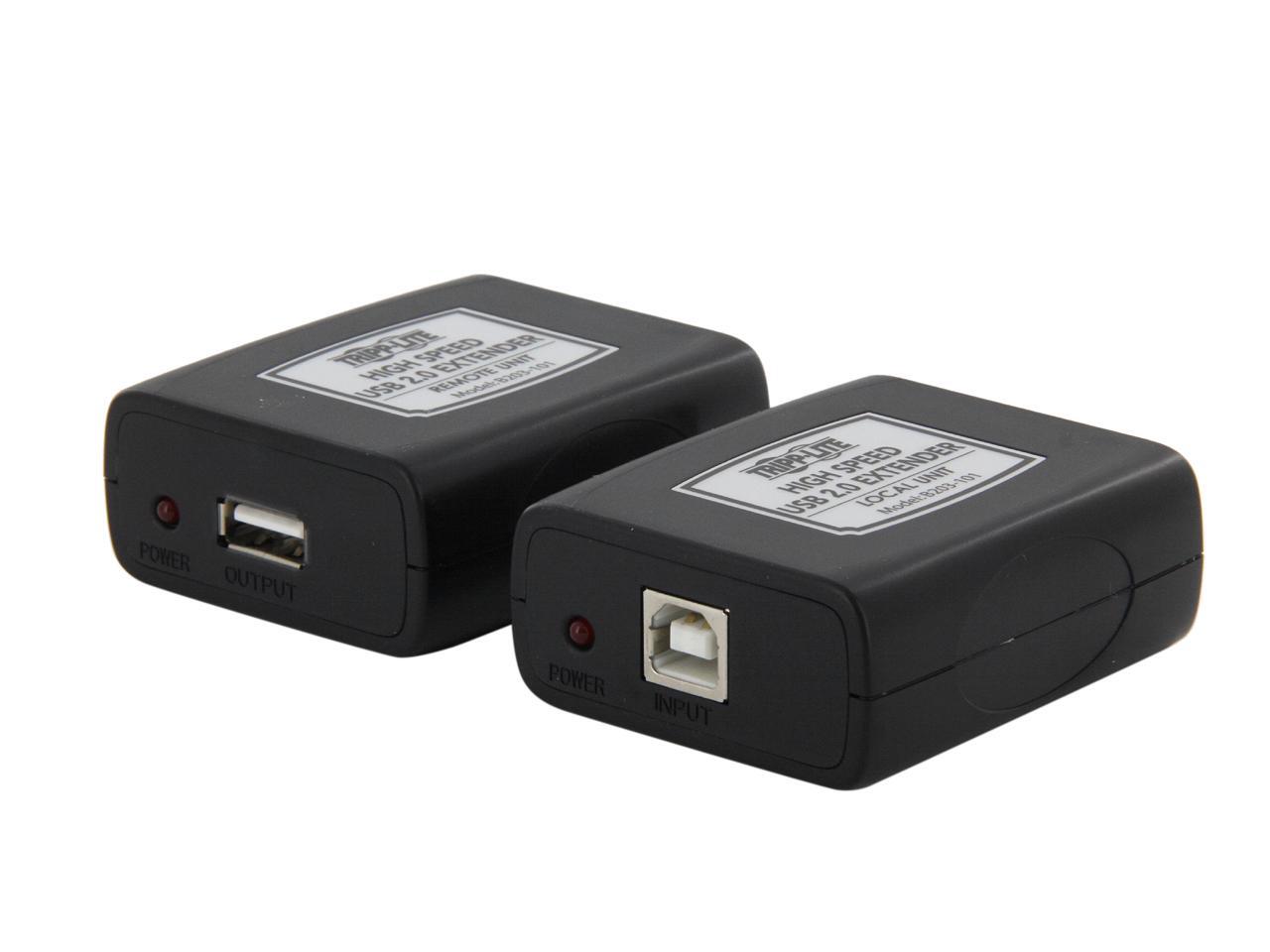 Tripp Lite 1-Port USB 2.0 Over Cat5 / Cat6 Extender, Transmitter and ...