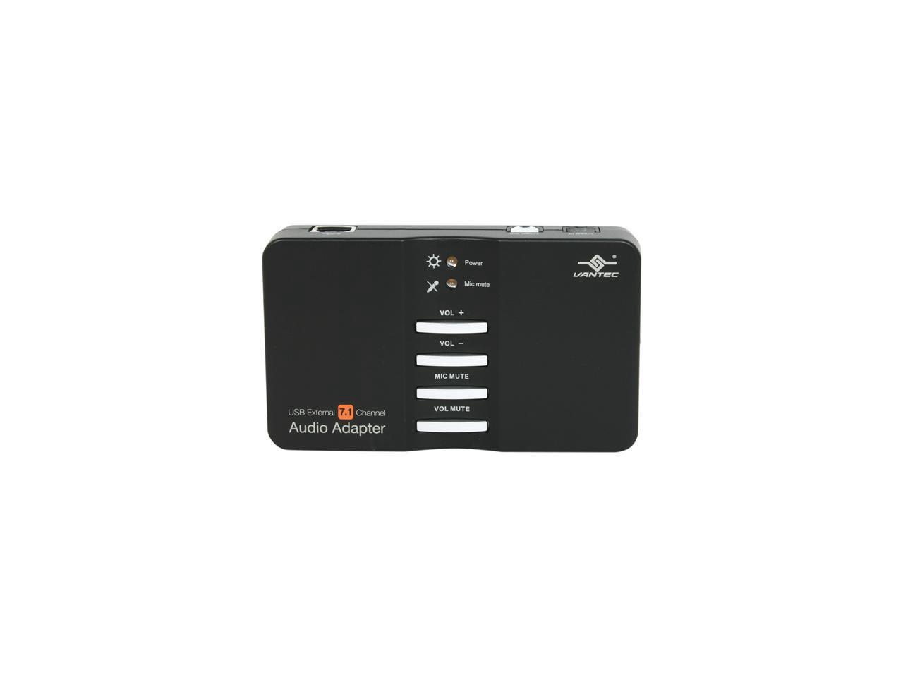 Vantec USB External 7.1 Channel Audio Adapter - Model NBA-200U - Newegg.com