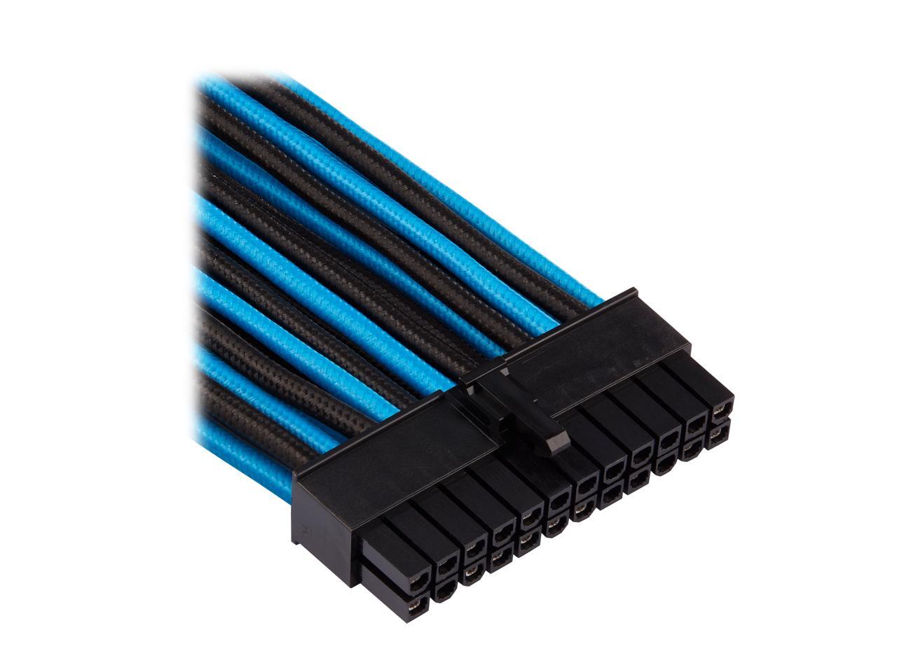 Corsair Premium Individually Sleeved PSU Cables Pro Kit, Black - Newegg.com