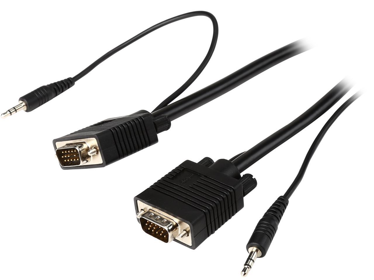 Tripp Lite P504-035 35 ft. VGA Coax Monitor Cable with Audio, High ...