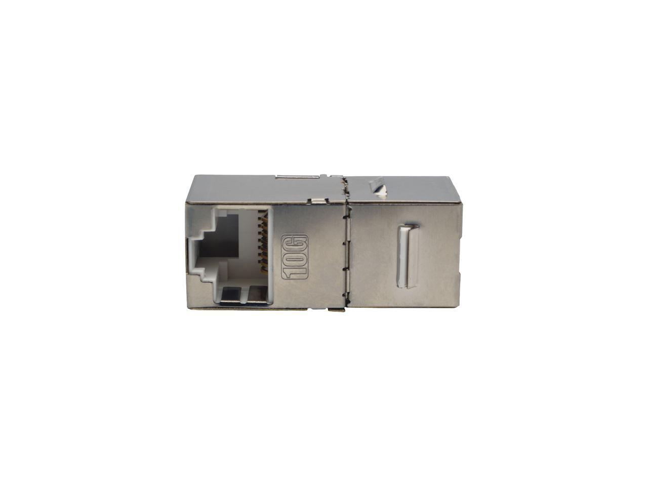 Tripp Lite N235-001-SH-6AD Cat6a Straight-Through Modular Shielded In ...