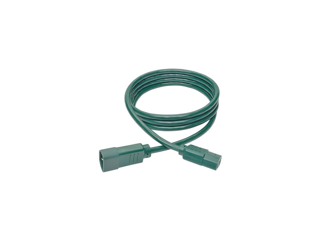 Tripp Lite Model P004-006-AGN 6 ft. Standard Computer Power Extension ...