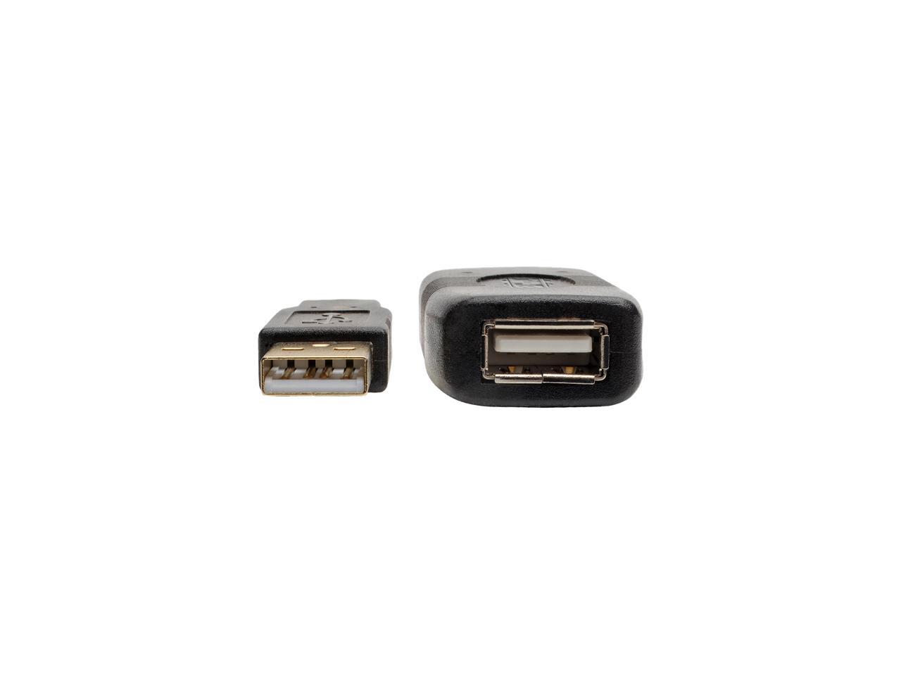 Tripp Lite Active USB 2.0 Extension Cable USB-A M/F 25ft 25' 7.6M (U026 ...