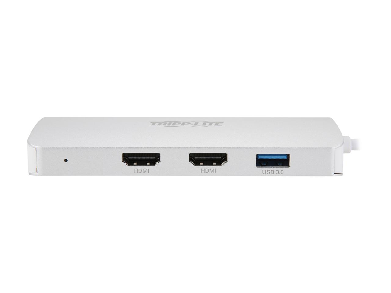 Tripp Lite USB C Docking Station w/USB Hub, 2x HDMI, VGA, PD Charging ...
