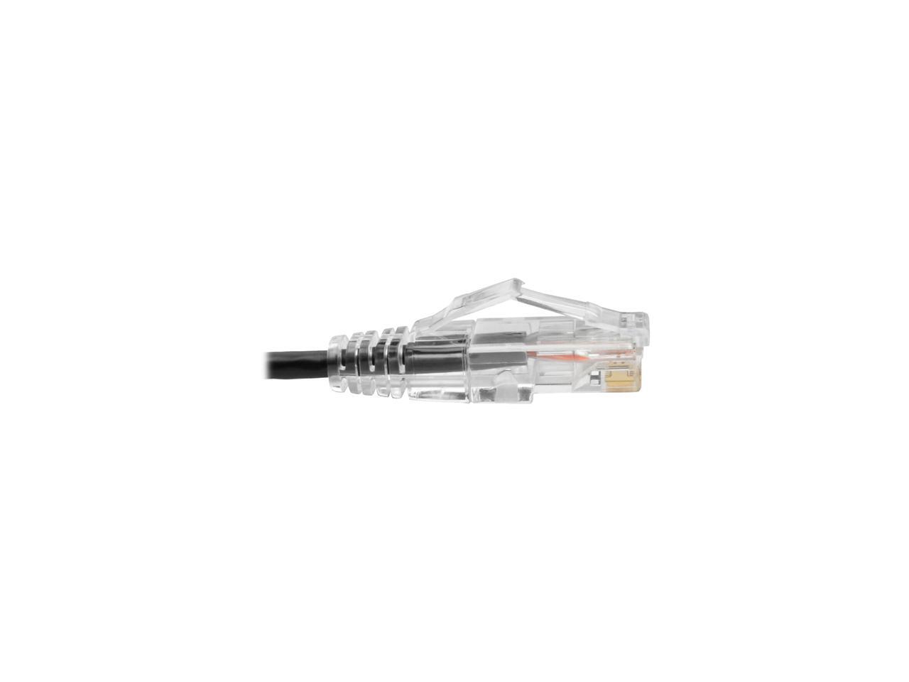 Tripp Lite Cat6 Gigabit Patch Cable Snagless RJ45 Molded Slim Black 6in (N201-S6N-BK) - Newegg.com