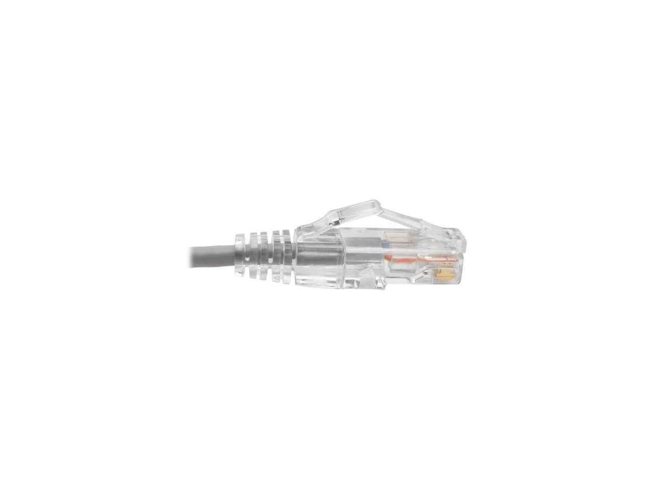 Tripp Lite Cat6 Gigabit Patch Cable Snagless RJ45 Molded Slim Gray 6in (N201-S6N-GY) - Newegg.com
