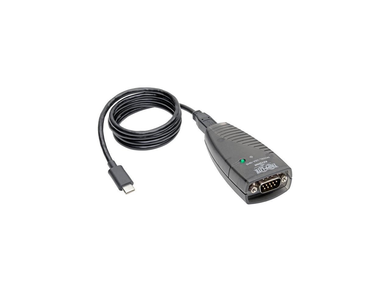 Tripp Lite Keyspan High Speed USB C to Serial Adapter DB9 3ft USB Cable ...