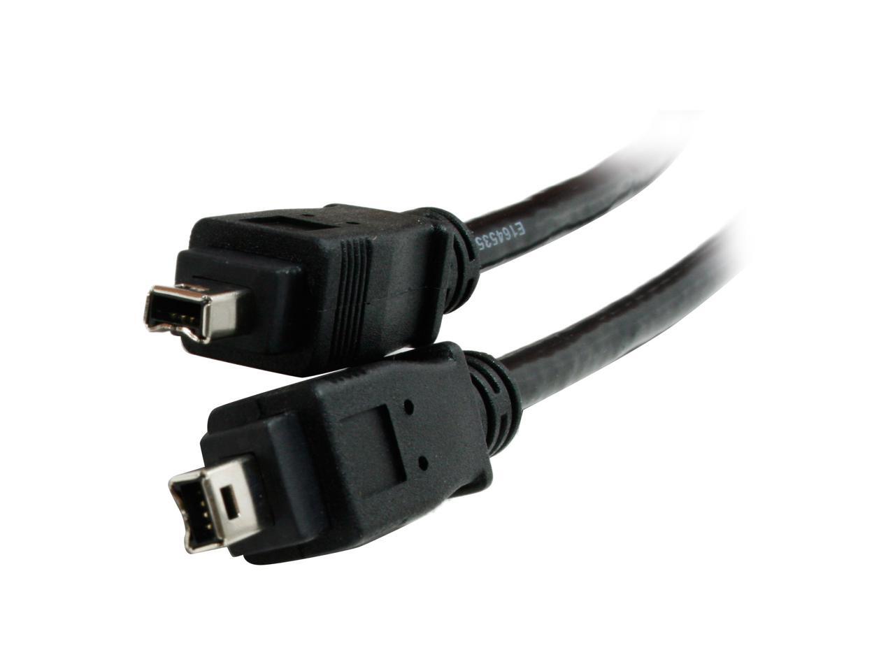 CABLES UNLIMITED MSC-5040-02M 6 ft. 4Pin 4Pin 1394 IEEE Firewire Cable ...