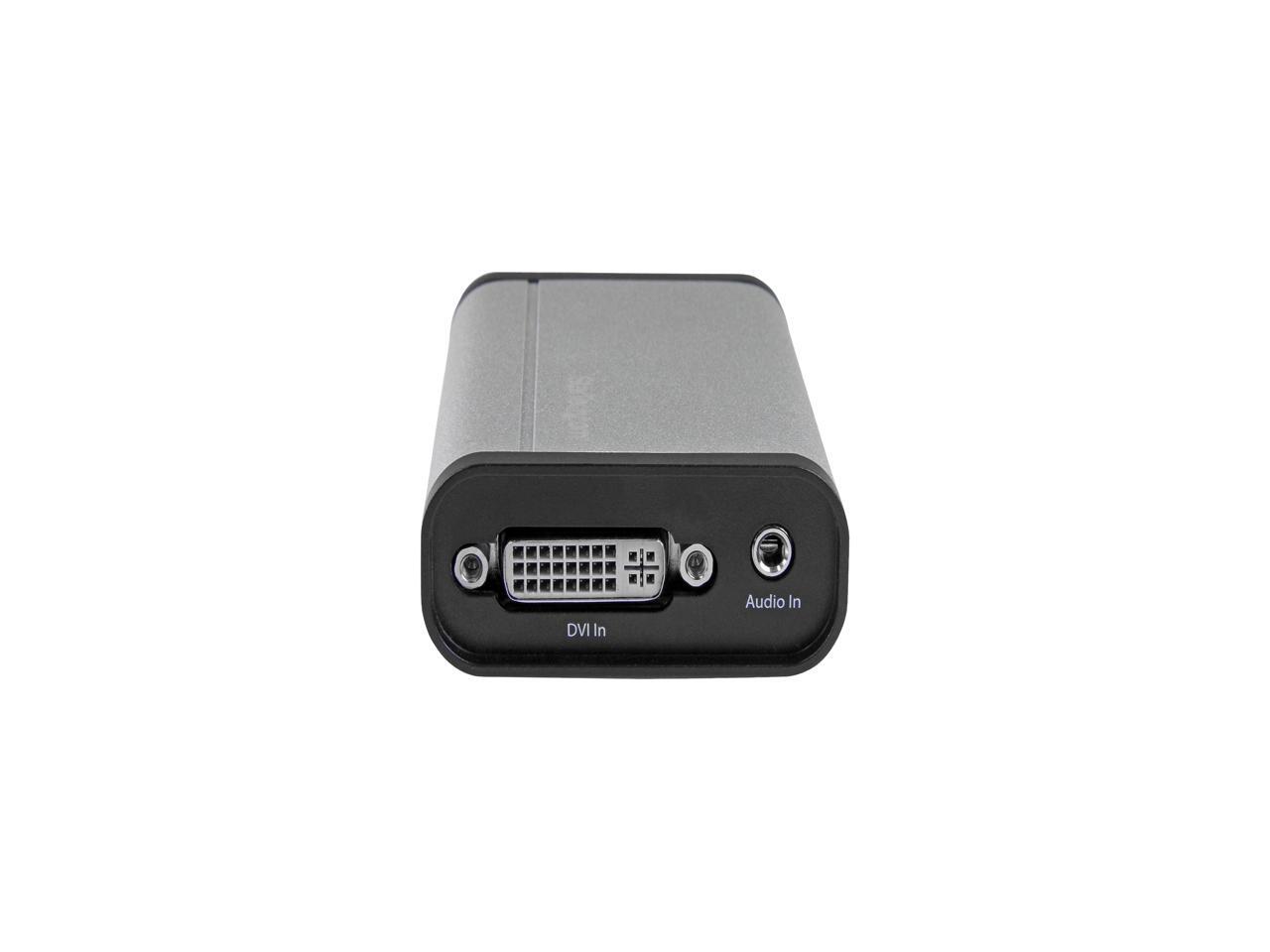 StarTech USBC2DVCAPRO DVI to USB C Video Capture Device - Aluminum ...