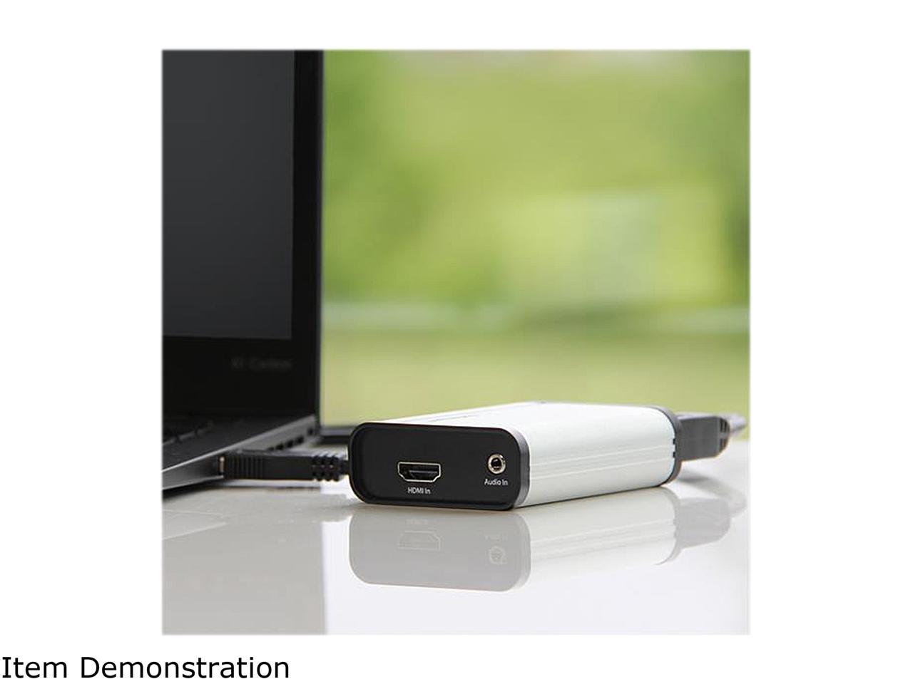 StarTech.com UVCHDCAP HDMI to USB-C Video Capture Device - UVC - Plug ...