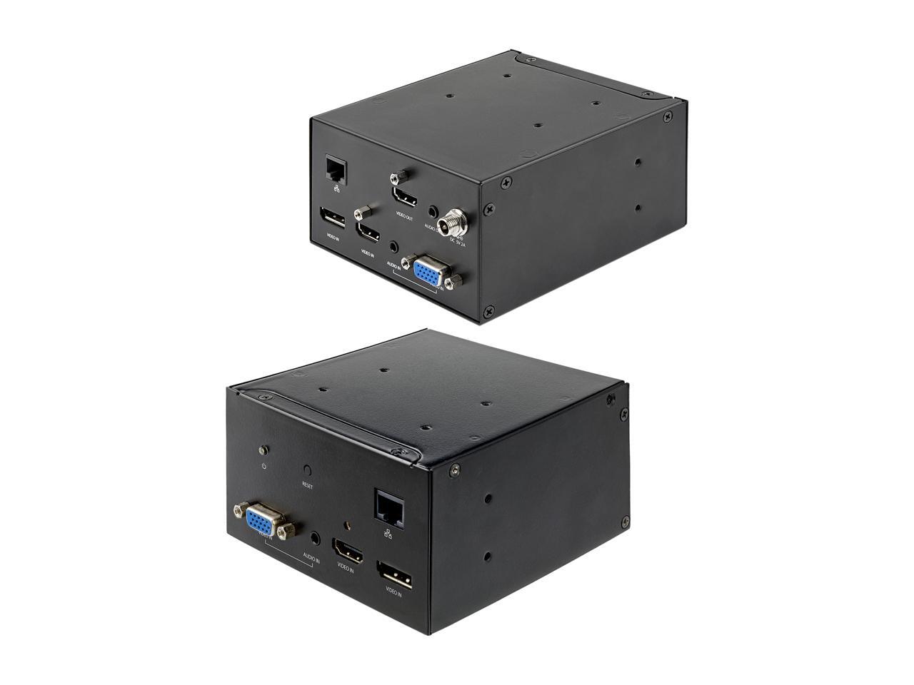 Conference Table Box for AV Connectivity & Power/Charging, 4K HDMI ...