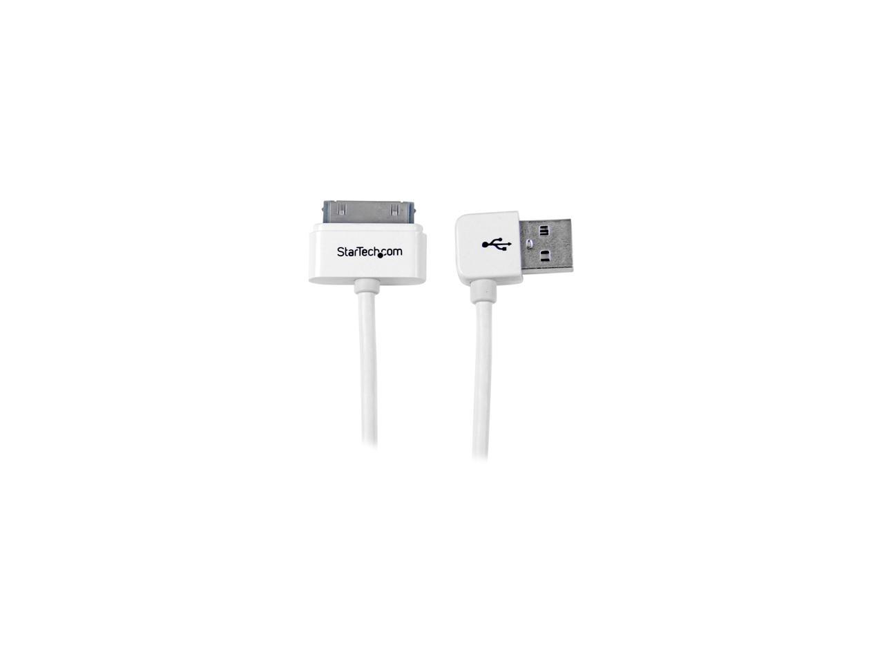StarTech.com USB2ADC1MUL White Apple 30-pin Dock Connector to Left ...