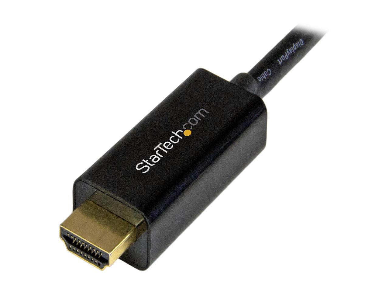 StarTech Model MDP2HDMM3MB 10 ft. Mini DisplayPort to HDMI Adapter ...