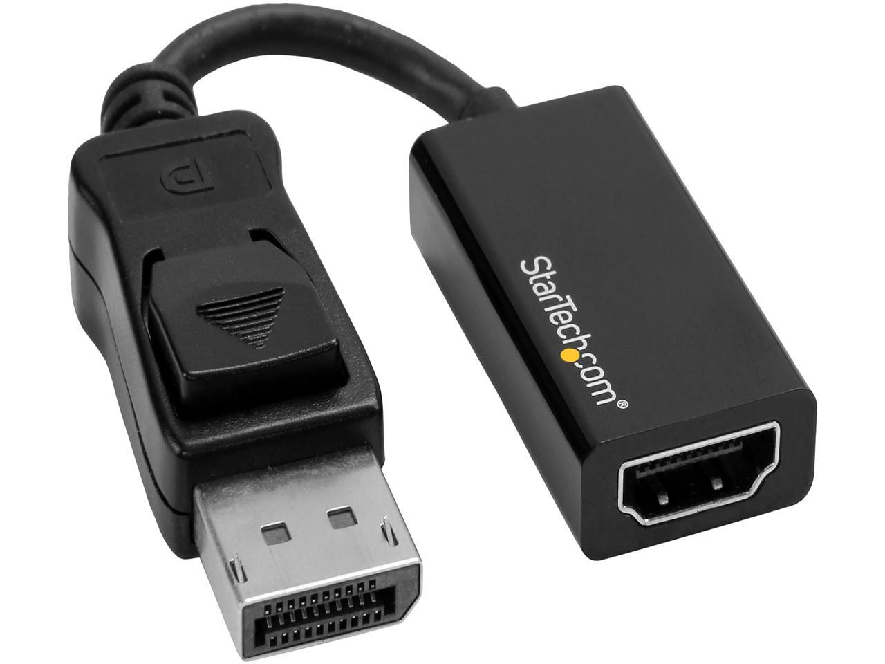StarTech DP2HD4K60S DisplayPort To HDMI Adapter 4K DP To HDMI StarTech DP2HD4K60S DisplayPort To HDMI Adapter 4K DP To HDMI