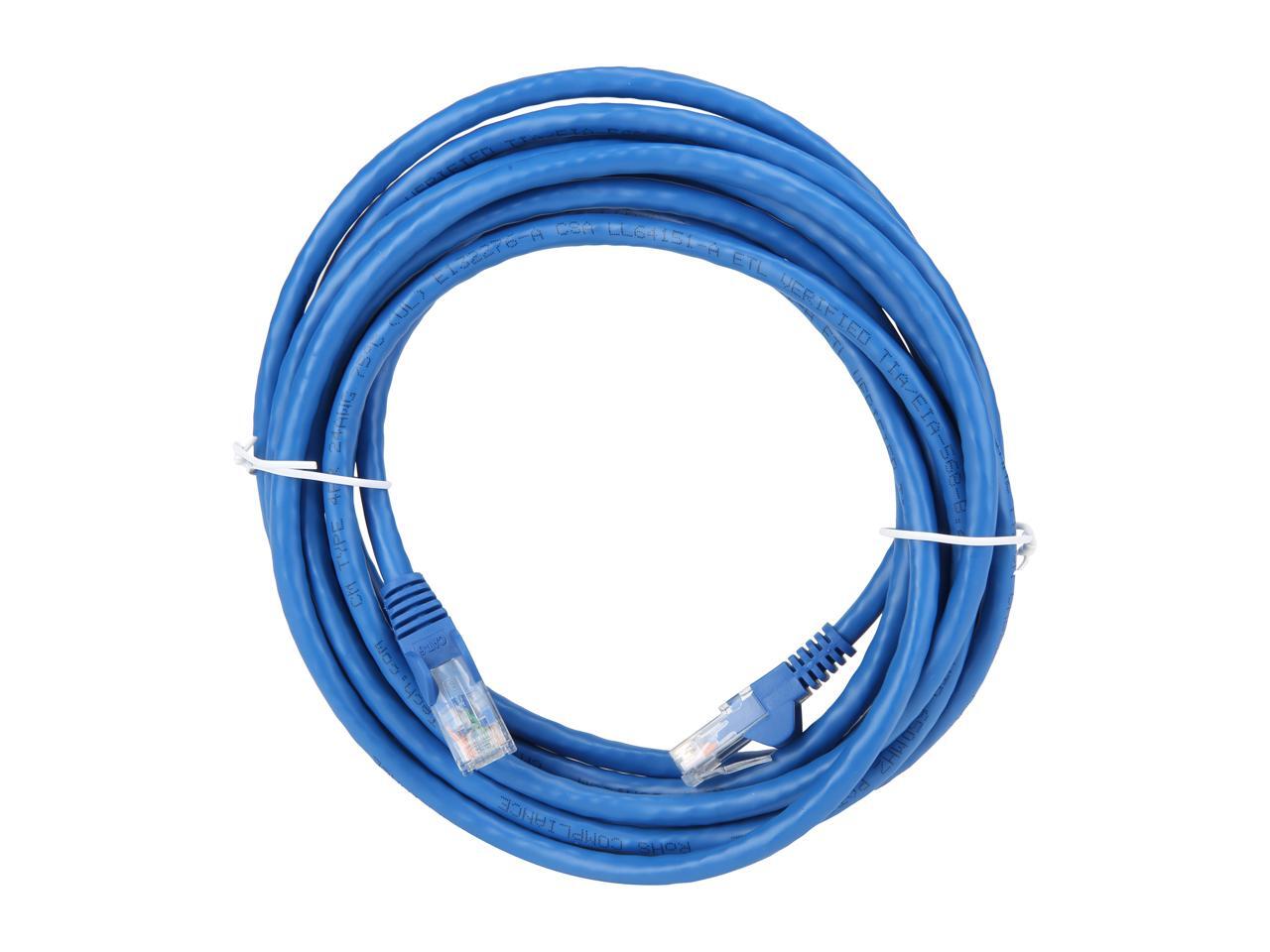 StarTech N6PATCH12BL StarTech.com Cat6 Patch Cable - 12 ft - Blue ...