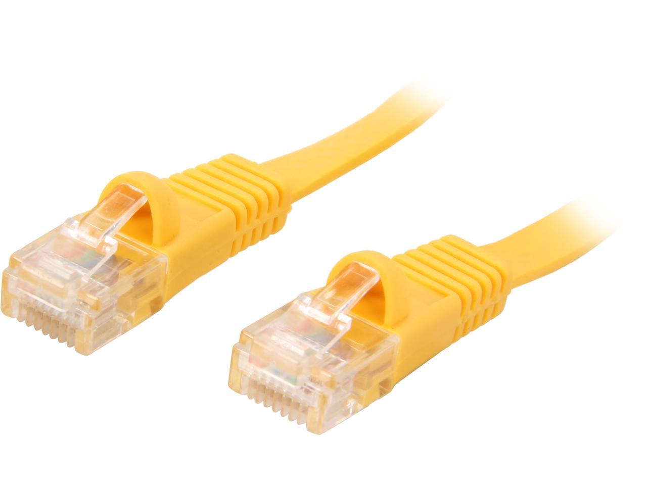 Coboc CY-CAT5E-10-Yellow 10 ft. Network Ethernet Cables - Newegg.com
