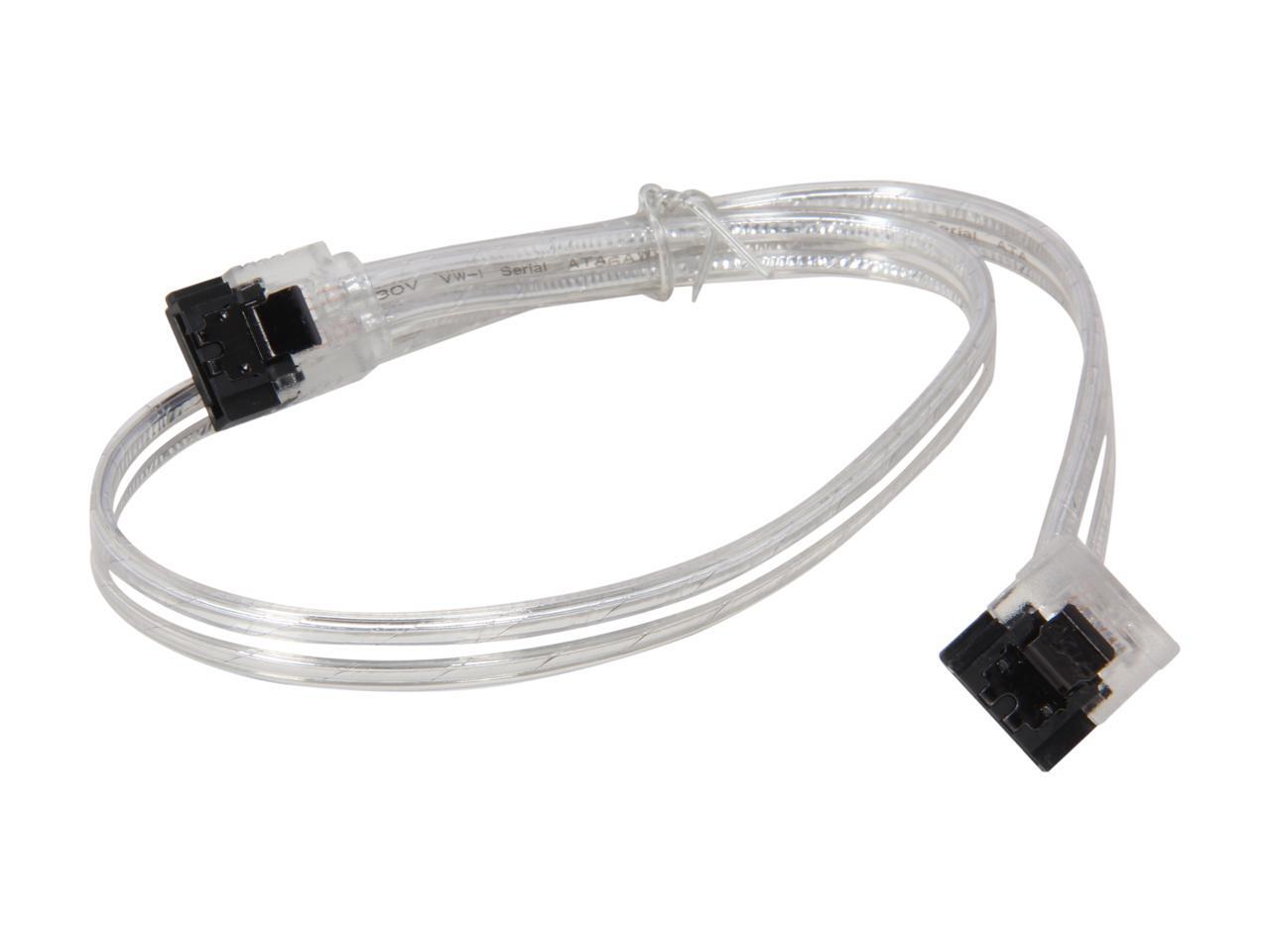 Coboc SC-SATA3-18-LL-SL-90 1.5 ft. SATA III Cable - Newegg.com